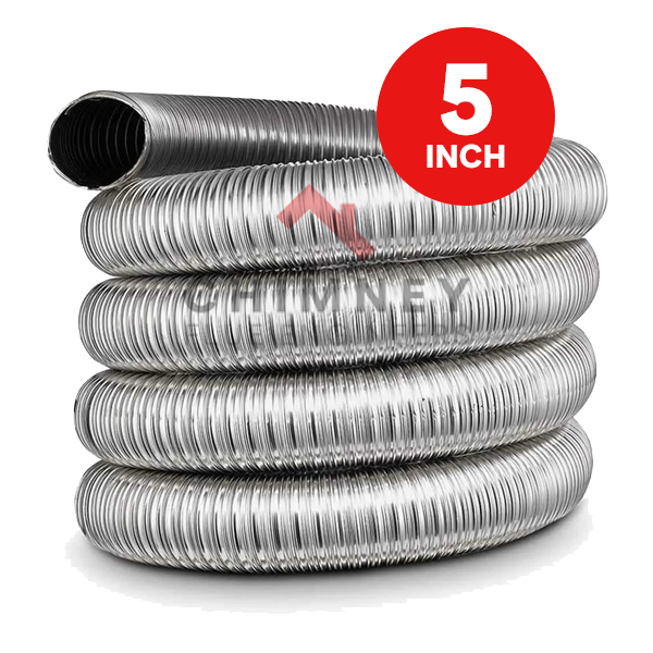5" Gas/Oil Flue Liners - Chimney Flue and Exhaust Engineers