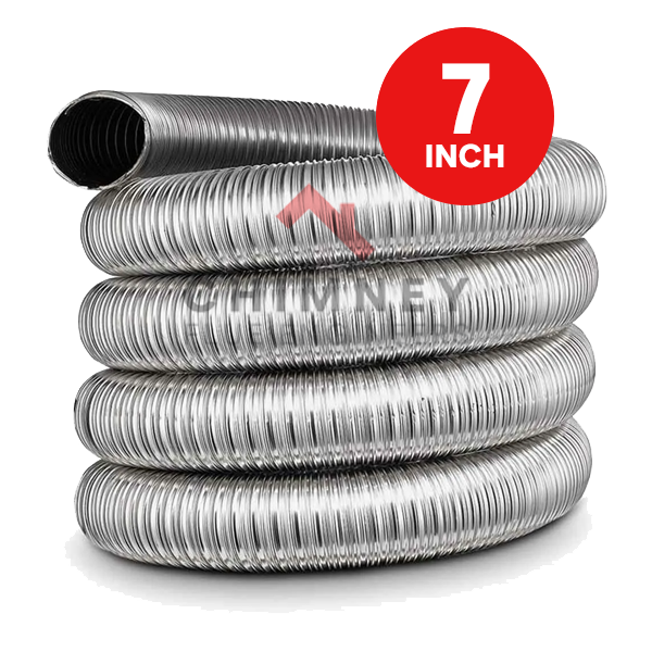 7" Gas/Oil Flue Liners - Chimney Flue Engineers